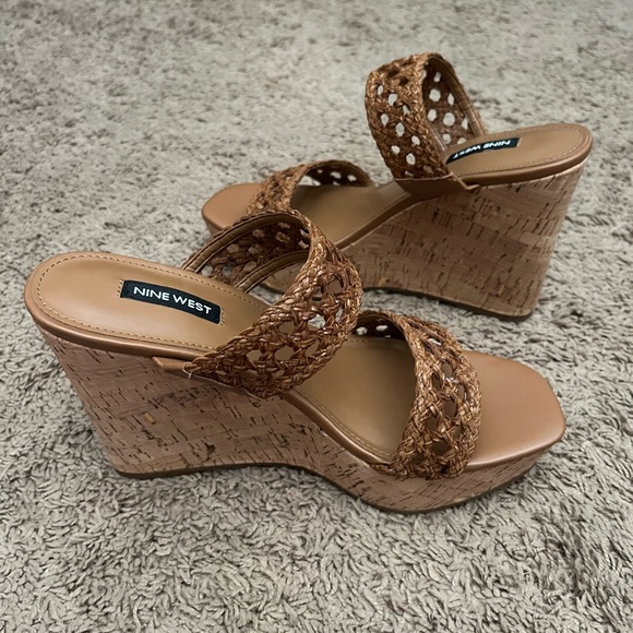Nine West | Shoes | Nine West Wedge Sandals | Poshmark